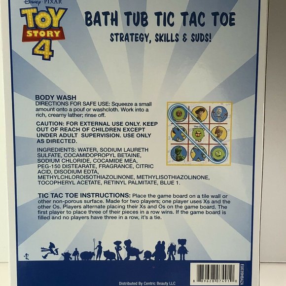 Pixar | Toys | Disney Pixar Toy Story 4 Kids Bath Tub Tic Tac Toe ...